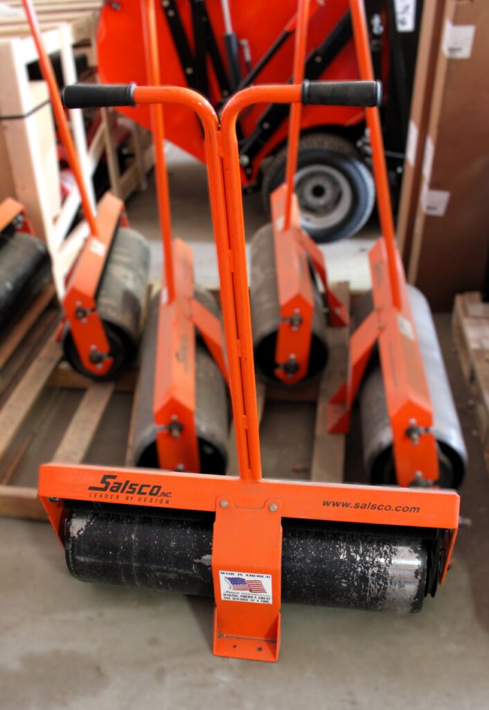 Salsco Walk Behind Roller | Colorado Golf & Turf